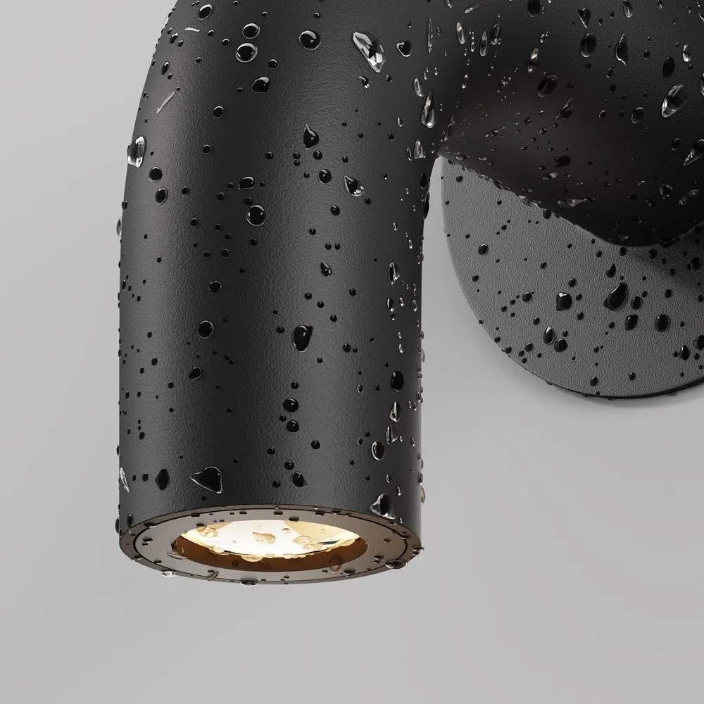 M O477WL-L2GF3K Nástěnné svítidlo Sleek 3000K 2W teplá bílá 150lm grafit ocel IP65 - MAYTONI