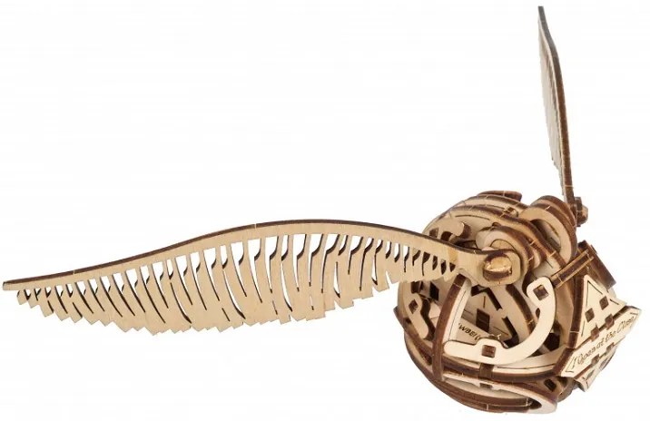 Ugears 3D dřevěné mechanické puzzle Zlatonka, Harry Potter