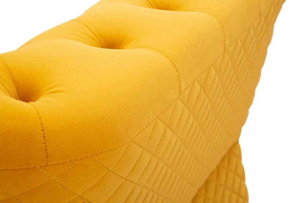 Designové křeslo Washakie hořčičné
