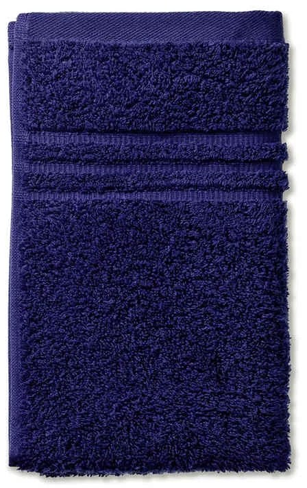 KELA Ručník Leonora 100% bavlna tmavě modrá 50x30 cm KL-23469