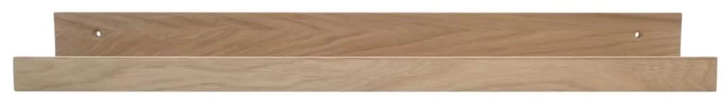 Eulenschnitt Nástěnná police Oak Wood 57 cm, hnědá barva, přírodní barva, dřevo