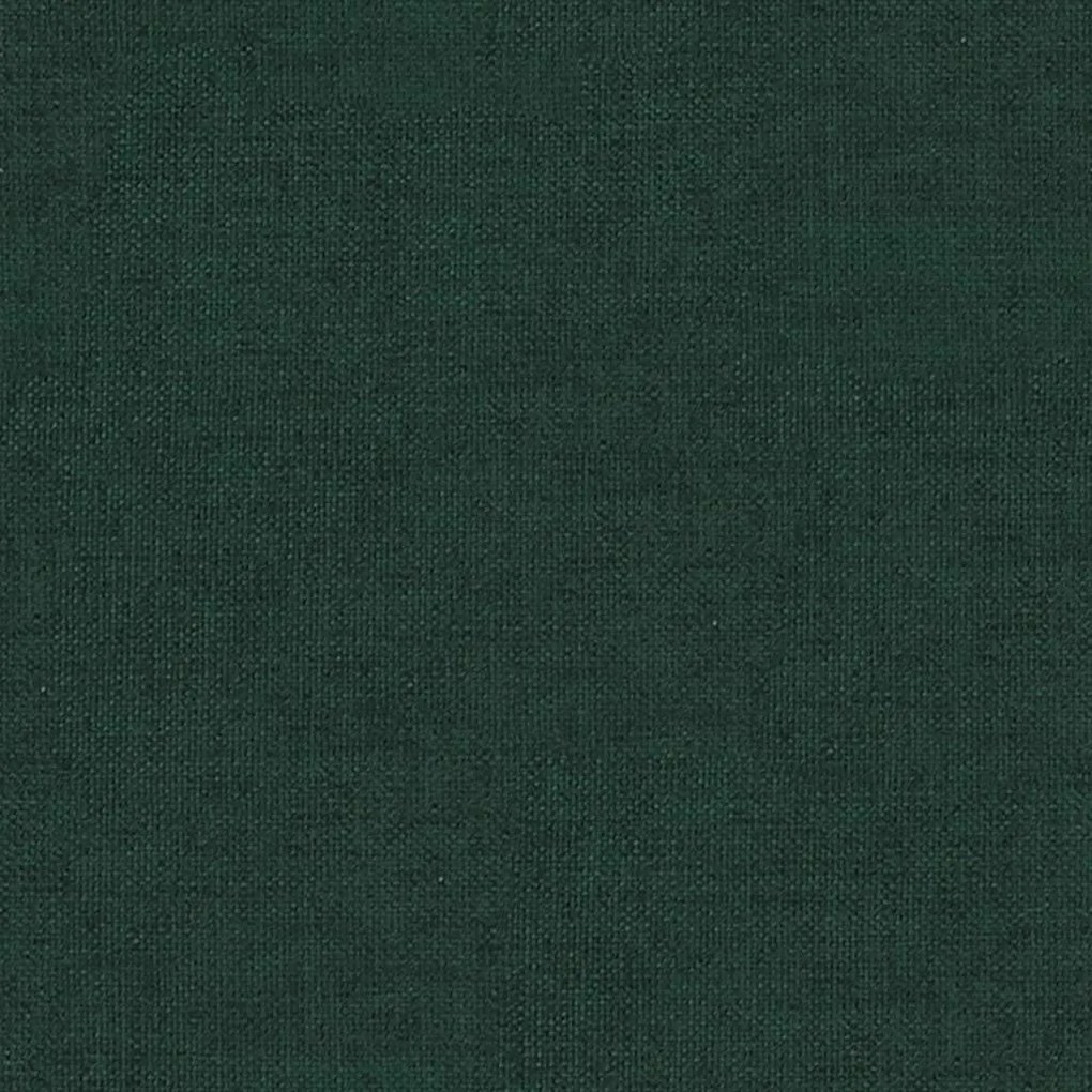 Houpací křeslo tmavě zelené textil 341258