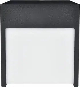 Solight LED venkovní nástěnné osvětlení Terni černá / 12W / 560lm / 30