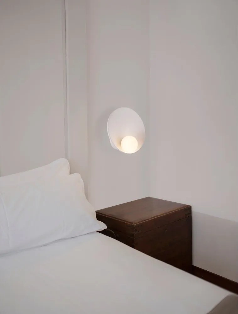Matně bílé ocelové nástěnné svítidlo Minim – Nova Luce