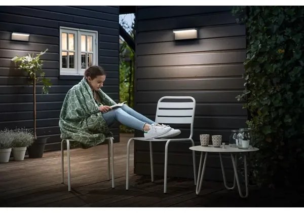 Philips - LED Venkovní nástěnné svítidlo BUSTAN LED/3,8W/230V 4000K IP44