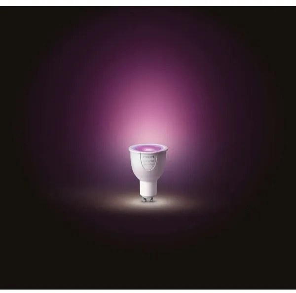 LED Stmívatelná žárovka Philips Hue White And Color Ambiance GU10/4,3W/230V