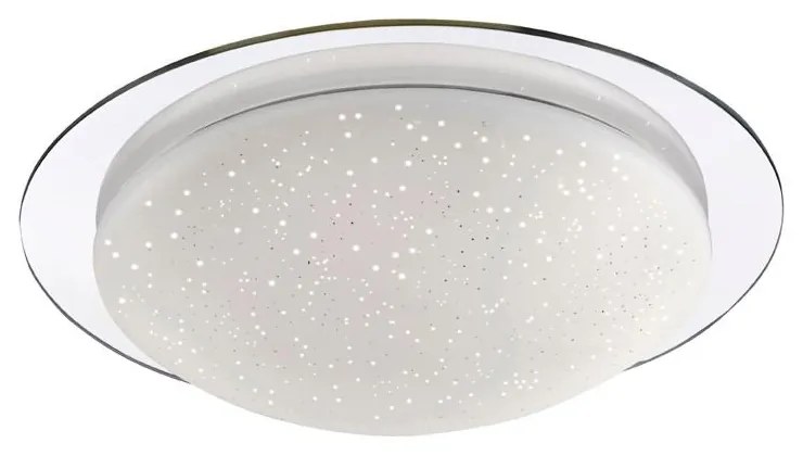 PAUL NEUHAUS LED stropní svítidlo, sklo, chrom, kruhové, průměr 30cm 2700-5000K LD 14330-17