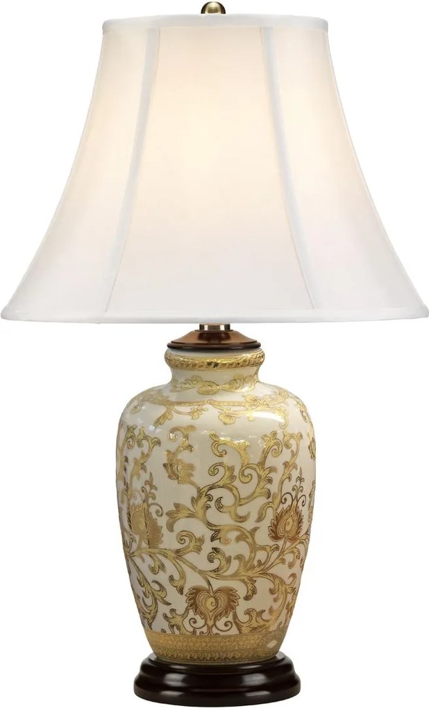 Velká stolní lampa Elstead GOLD THISTLE 58 cm 1×E27