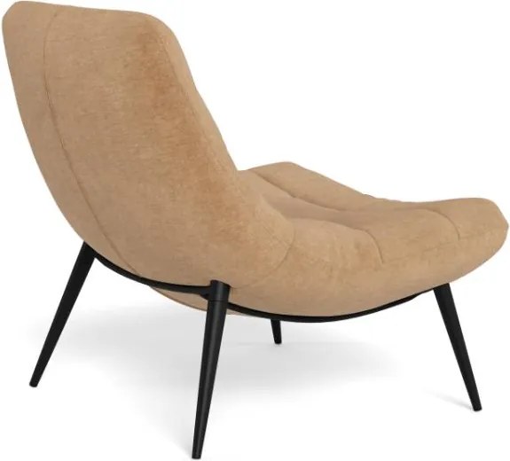 Lounge křeslo Milford světle hnědé