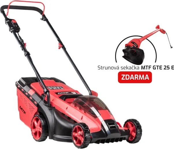 AKU rotační sekačka MTF LMA 37-40N 40V