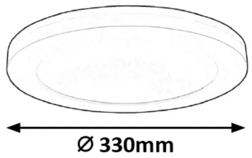 Rabalux 1492 - LED Stropní svítidlo se senzorem LED/30W/230V