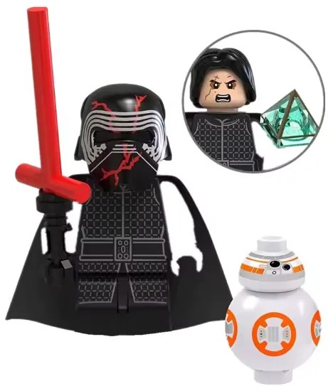 Postavičky Star wars ke stavebnici Lego Varianta: 10 Knight of Ren + 2 hlavičky