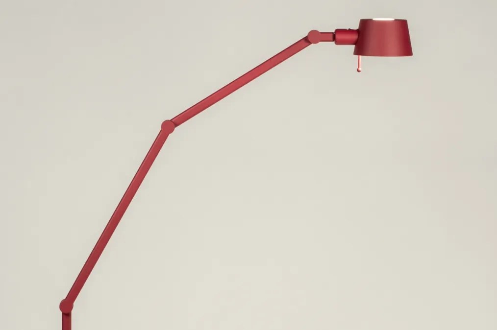 Stojací designová lampa Niki Red Big