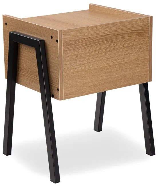 Noční stolek SKIVE Modern Oak