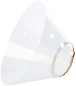 KRUUSE Límec ochranný BUSTER plastový Easy Collar 17,5cm 1ks