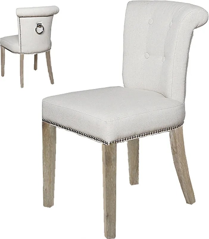 ARTELORE Židle MADISON bílá 50 x 60 x 86 cm