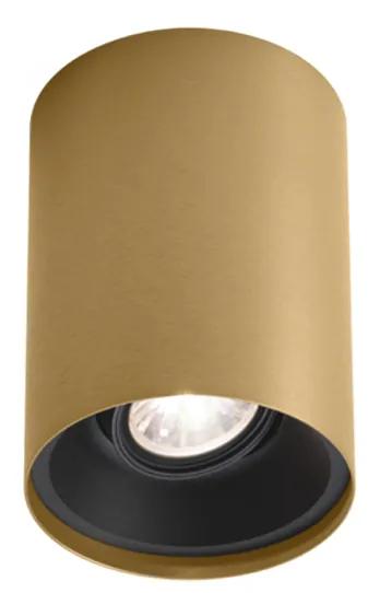 Stropní svítidlo subtilní váleček Solid LED  Stropní svítidlo subtilní váleček Solid LED Barva vnější / barva vnitřní: Šampaňská / Černá, Teplota…