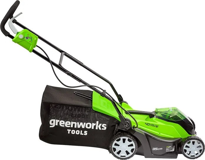 Aku rotační sekačka Greenworks G40LM35 40V