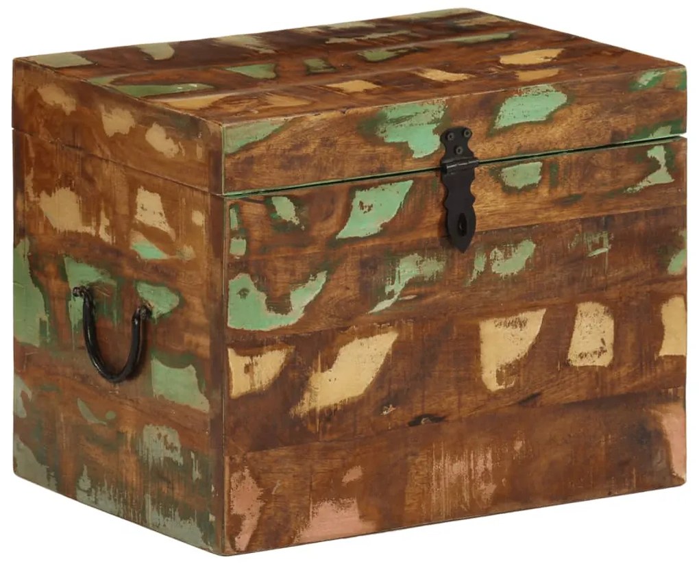 Úložný box recyklované masivní dřevo 241644