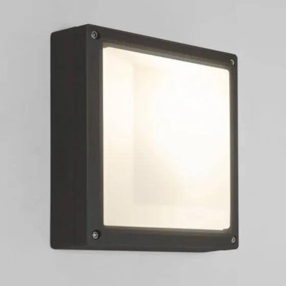 Nástěnné/stropní svítidlo Arta 210 Square černá 1x15W E27 IP54 - ASTRO