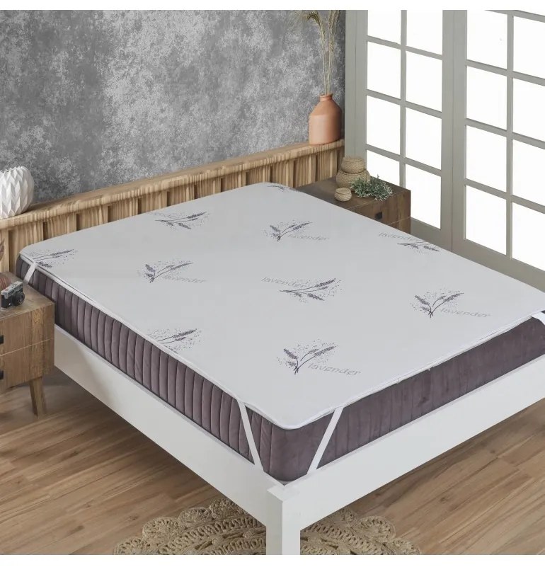 Nepromokavá plachta s elastickým obvodem Lavender EMI, Dětská plachta 60x120