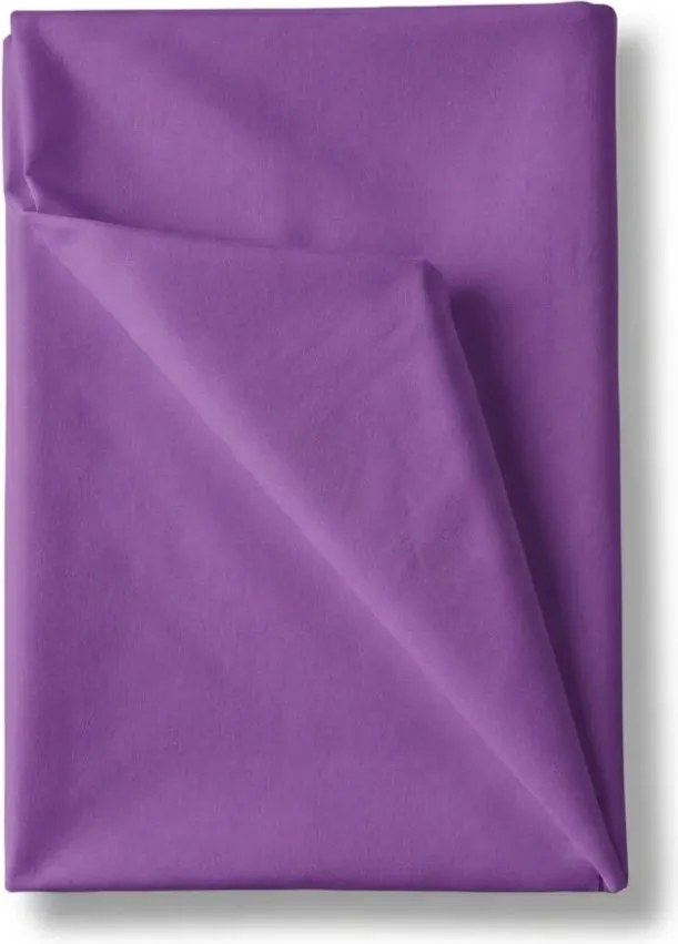 Kvalitex Bavlněné prostěradlo fialové 150x230cm 150x230cm