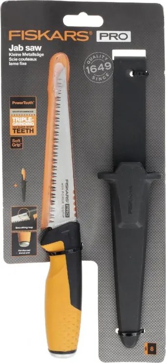 Pilka FISKARS POWERTOOTH stavební s pouzdrem 8 zubů 1062935 10608