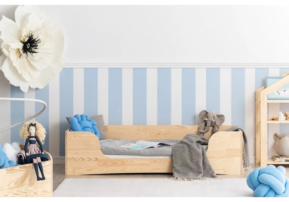 Dětská postel z borovicového dřeva Adeko Pepe Dan, 80 x 180 cm