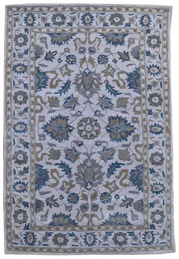 KUDOS Textiles Pvt. Ltd. Ručně všívaný vlněný koberec DOO-32 - 160x230 cm