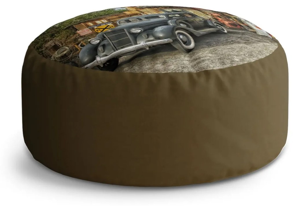Sablio Taburet Circle Veterán 3: 38x48 cm