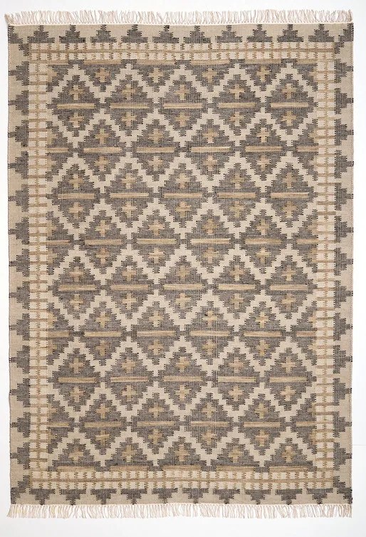 Diamond Carpets India, Ručně vázaný kusový koberec Marsel DE 2256 Multi Colour, 160x230, hnědá, chodba / předsíň
