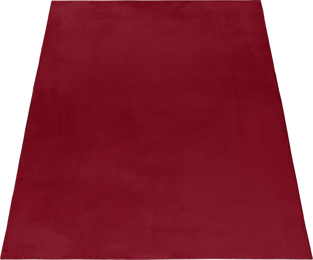 Ayyildiz, Běhoun Pouffy 5100 Red, 80x250, červená, obývací pokoj