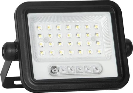LED Stm. solární reflektor LED/50W/3,2V IP65 3800 mAh černá + dálkové ovládání