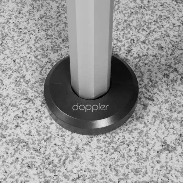 Doppler EXPERT 350P – zahradní slunečník s boční tyčí - Rozbalené zboží (S328)