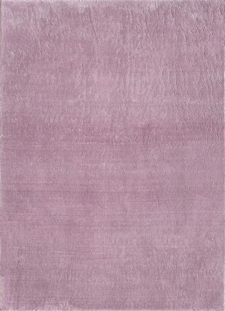 Ayyildiz Kusový koberec CATWALK 2600, Lila Rozměr koberce: 140 x 200 cm