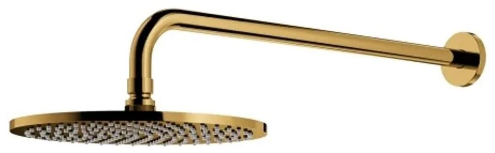 OMNIRES Slimline - Hlavová sprcha, průměr 25 cm, zlatá WGSET1GL