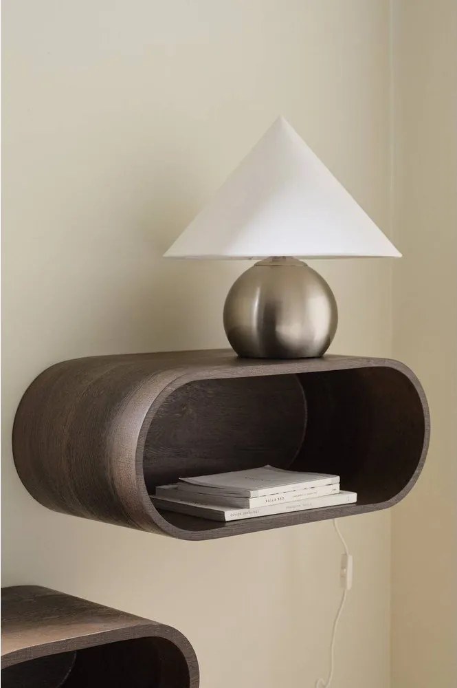 Hnědá police z MDF 60 cm Positano – Ellos Home