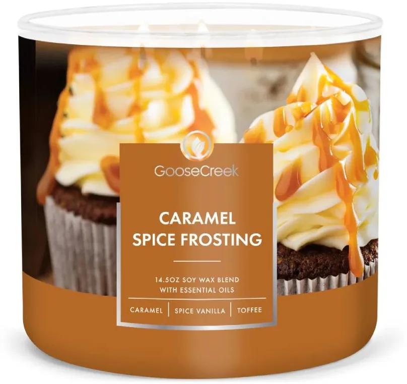 Goose Creek – vonná svíčka Caramel Spice Frosting (Karamelový dortíček), 411 g