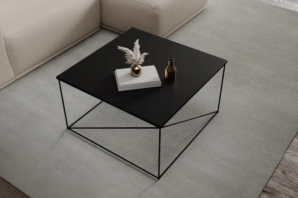 ADRK Furniture Konferenční stolek Nelia CT-NEL-B-B