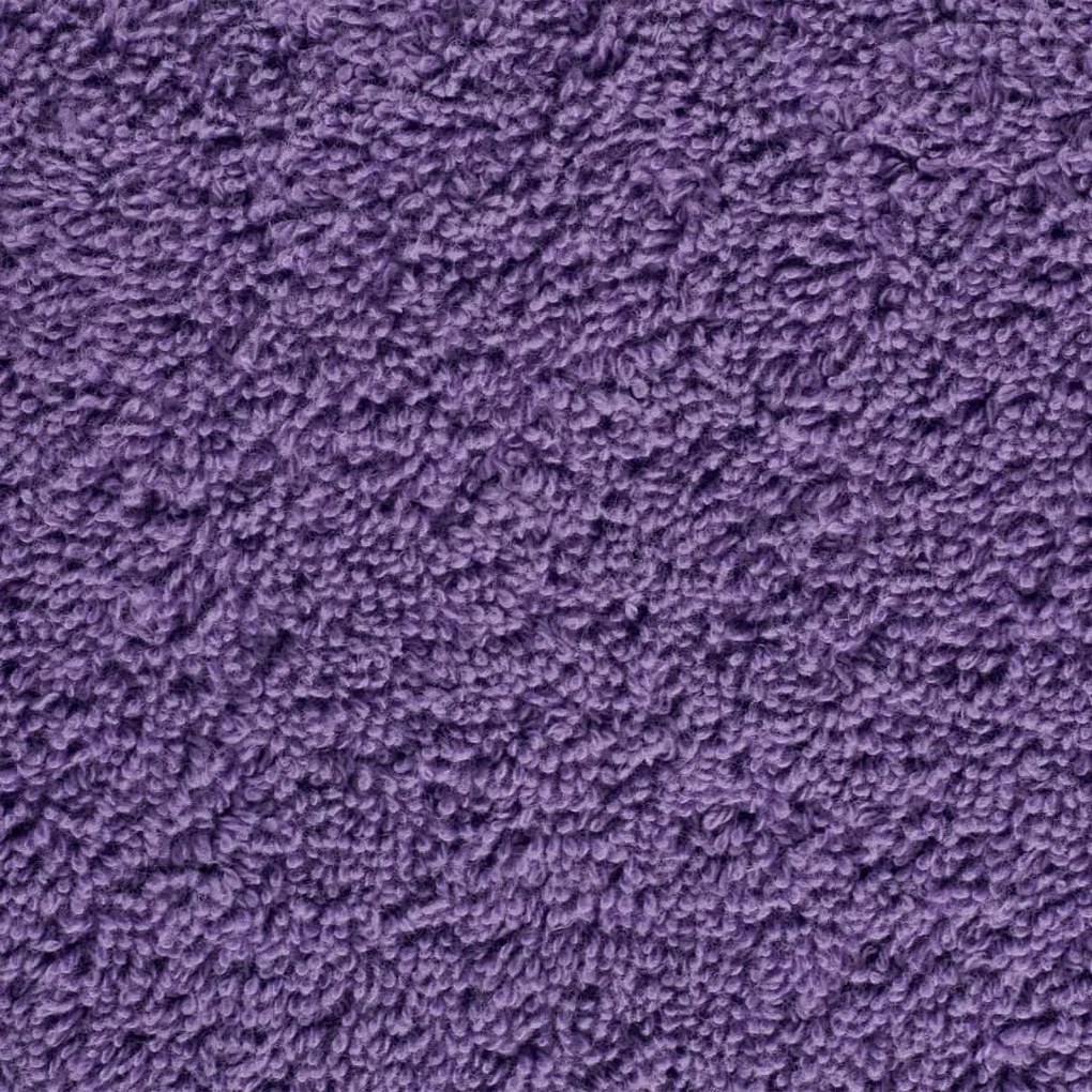 Premium ručníky SOLUND 4 ks fialové 80 x 200 cm 600 g/m² 137363
