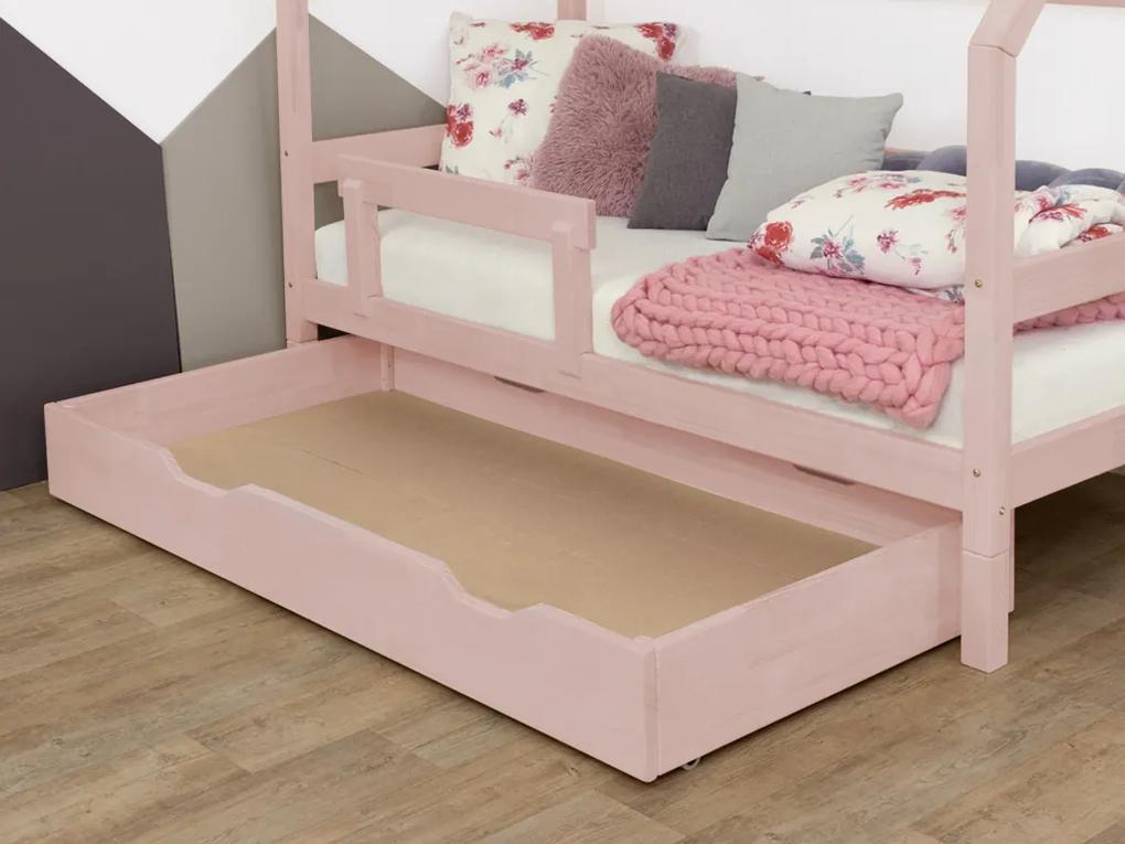 Benlemi Šuplík pod postel BUDDY Barva postele: bez laku, Rozměr šuplíku: 120cm x 180cm (pro postel 120cm x 200cm), Varianta šuplíku pod postel: s roštem