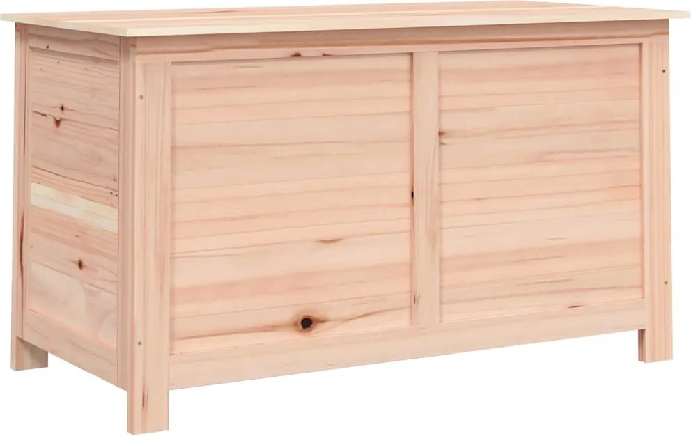 Zahradní box na podušky 100 x 50 x 56 cm masivní jedlové dřevo 152166