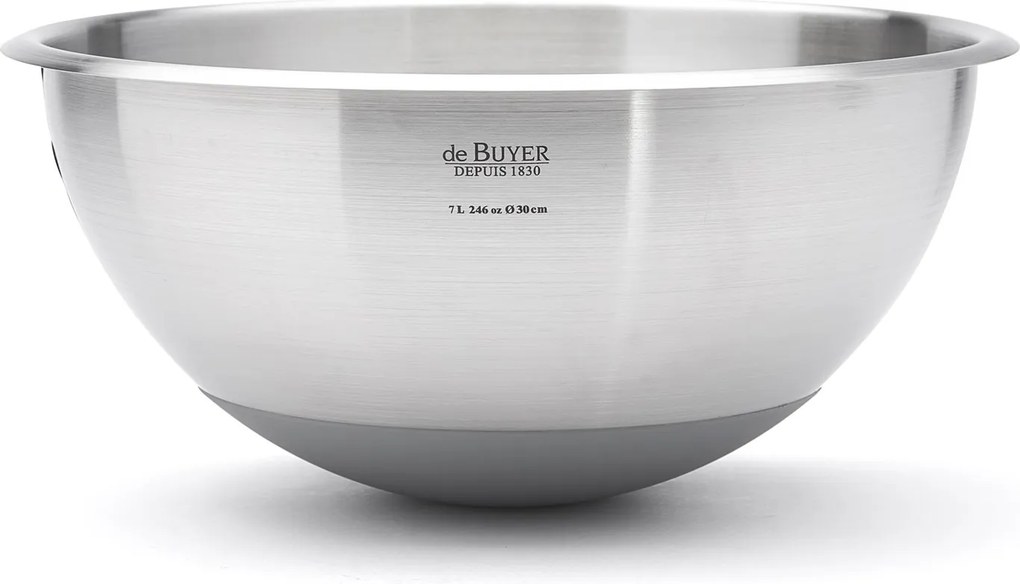 Nerezová mísa de Buyer CUL-DE-POULE P.30cm 7l