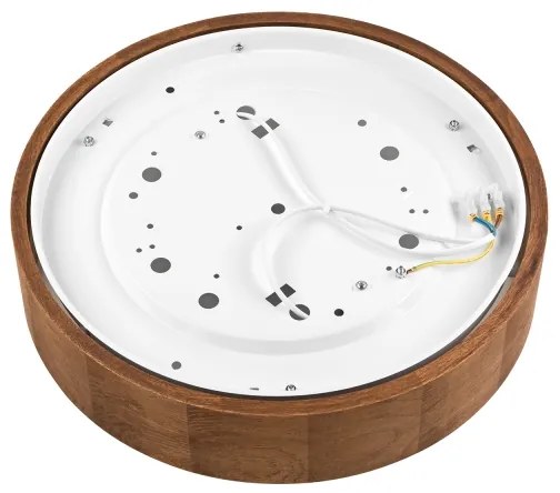 BRILAGI - LED Stropní svítidlo CARVALHO 2xE27/15W/230V dub třešeň pr. 37 cm