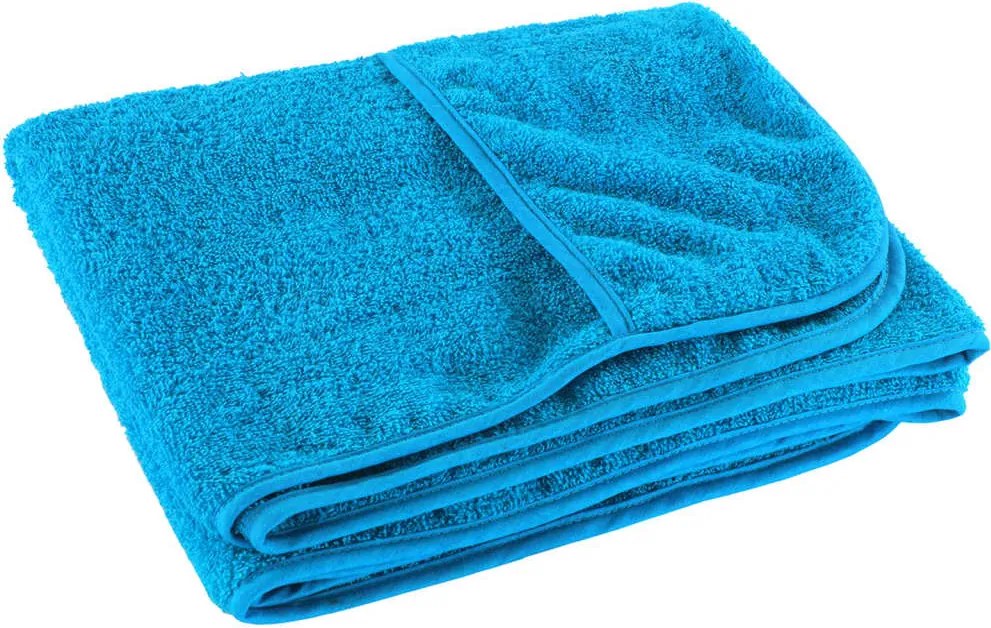 Plážové osušky 4 ks tyrkysové 60 x 135 cm textil 400 GSM 3157060