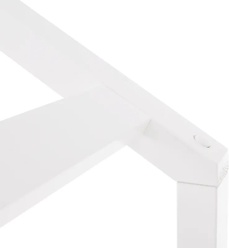 Postel Montessori BIANKA 90x200, masiv bílá Kondela 0000396817