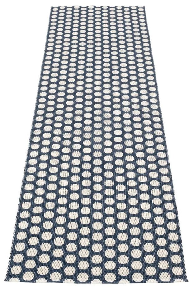 Tmavě modrý vnitřní a venkovní běhoun 70x250 cm Noa Dark Blue – Pappelina
