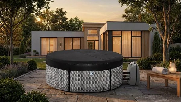 AVENLI NICE jacuzzi SILVER - nafukovací vířivka pro 6 osob
