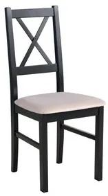 Jídelní židle NILO 10 Bílá Tkanina 28B