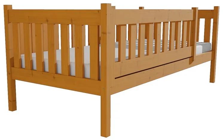 Vomaks Dětská postel M 012 XL NEW* 120 x 200 cm bezbarvý lak